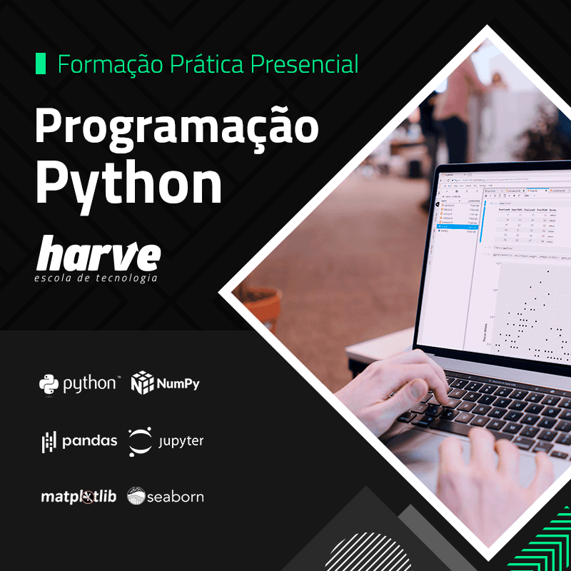 Curso Python Florianópolis - Presencial - Formação Prática